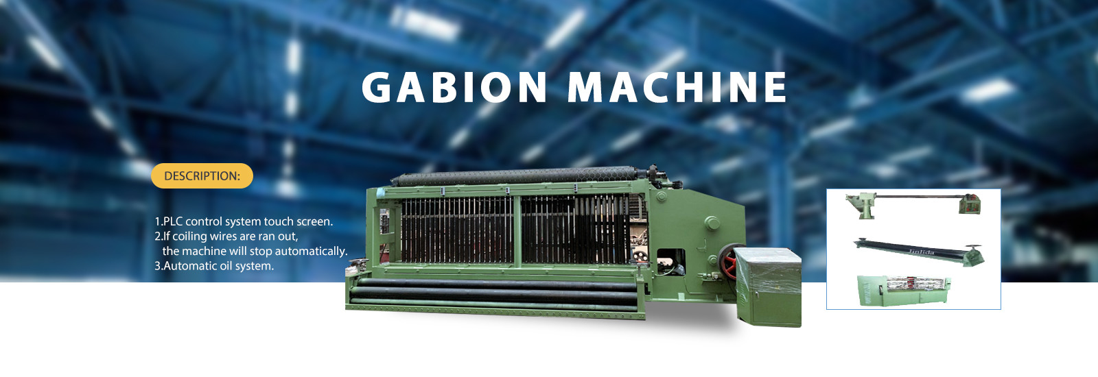 Quality Gabion Machine & Gabion Mesh Machine factory from China