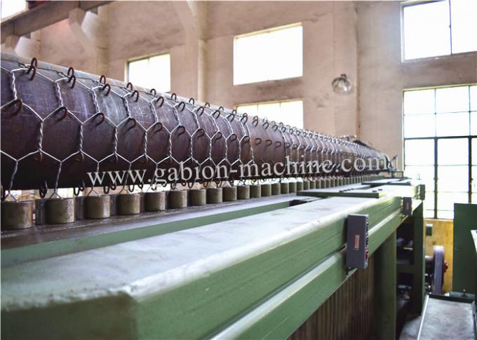 Spiral Coil Three Twist Gabion Wire Mesh Machine with Max Weaving Width ...