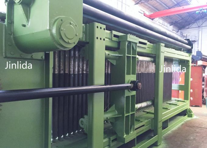 Full Automatic Hexagonal Wire Mesh Netting Machine 60*80mm Gabion Mattress