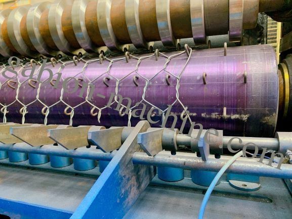 Twisted Or Straight Weaving Gabion Machine For Pallet Or Carton Packaging