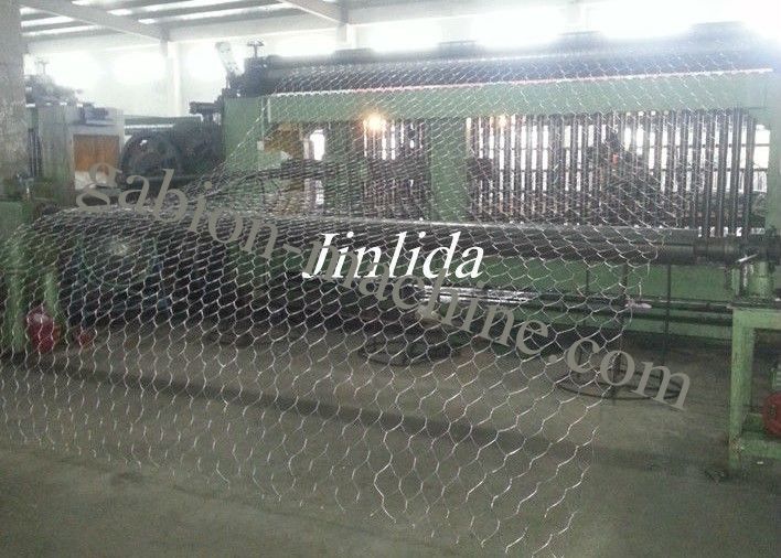 Automatic Heavy Duty Hexagonal Wire Netting Machine Width 2200mm