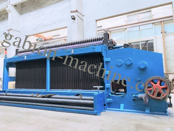 Double Twist 4*1m 88*122mm Gabion Mesh Machine 3.2mm Galvanized Wire ...