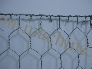 4m Hexagonal Wrapped Edge mesh bending machine , gabion winding machine