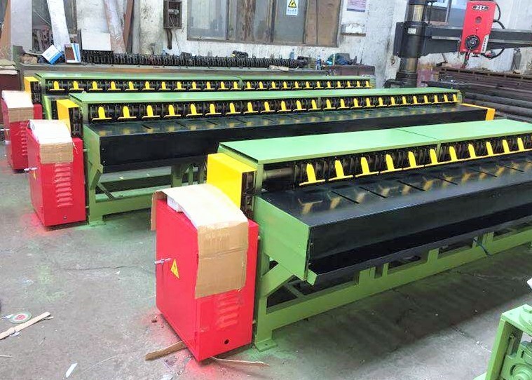 4m Hexagonal Wire Net Wrapped Edge Machine For Gabion Edge Winding 4.7kw