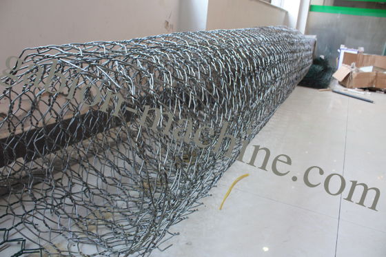 Galvanized Double Twist Gabion Mesh Machine 22kw 120*150mm, High Efficiency
