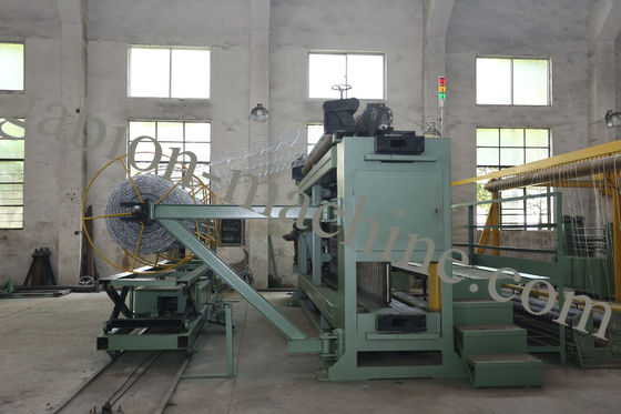 Automatic Gabion Wire Netting Machine Width 4300mm PLC Control 22kw
